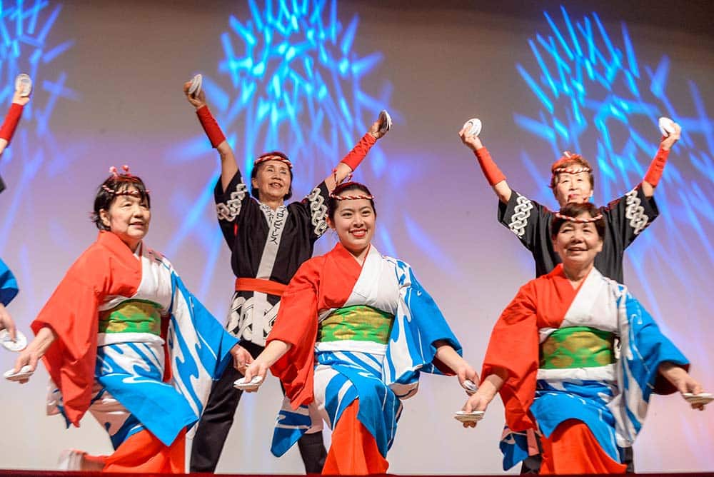 Gueinosai, um espetáculo de música e dança folclórica japonesa – Bunkyo