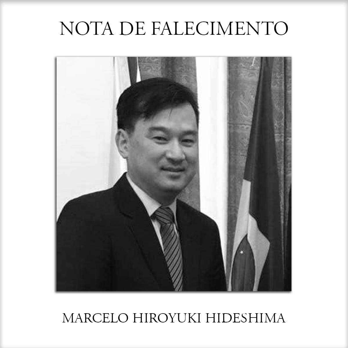 Falecimento de Marcelo Hiroyuki Hideshima – Velório no Espaço Cultural ...