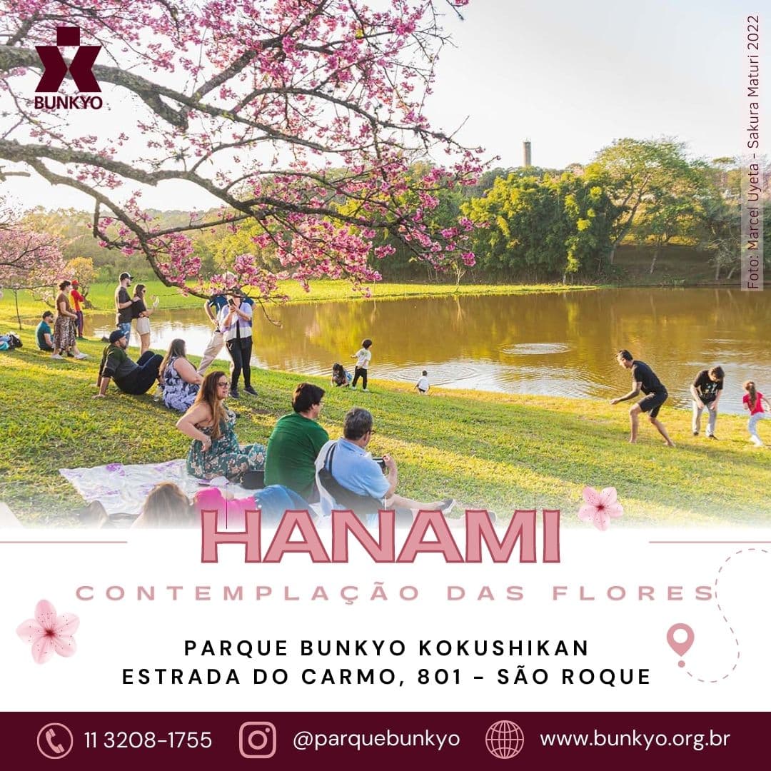 Já está de férias? Então aproveite Hanami do Kokushikan! – Bunkyo