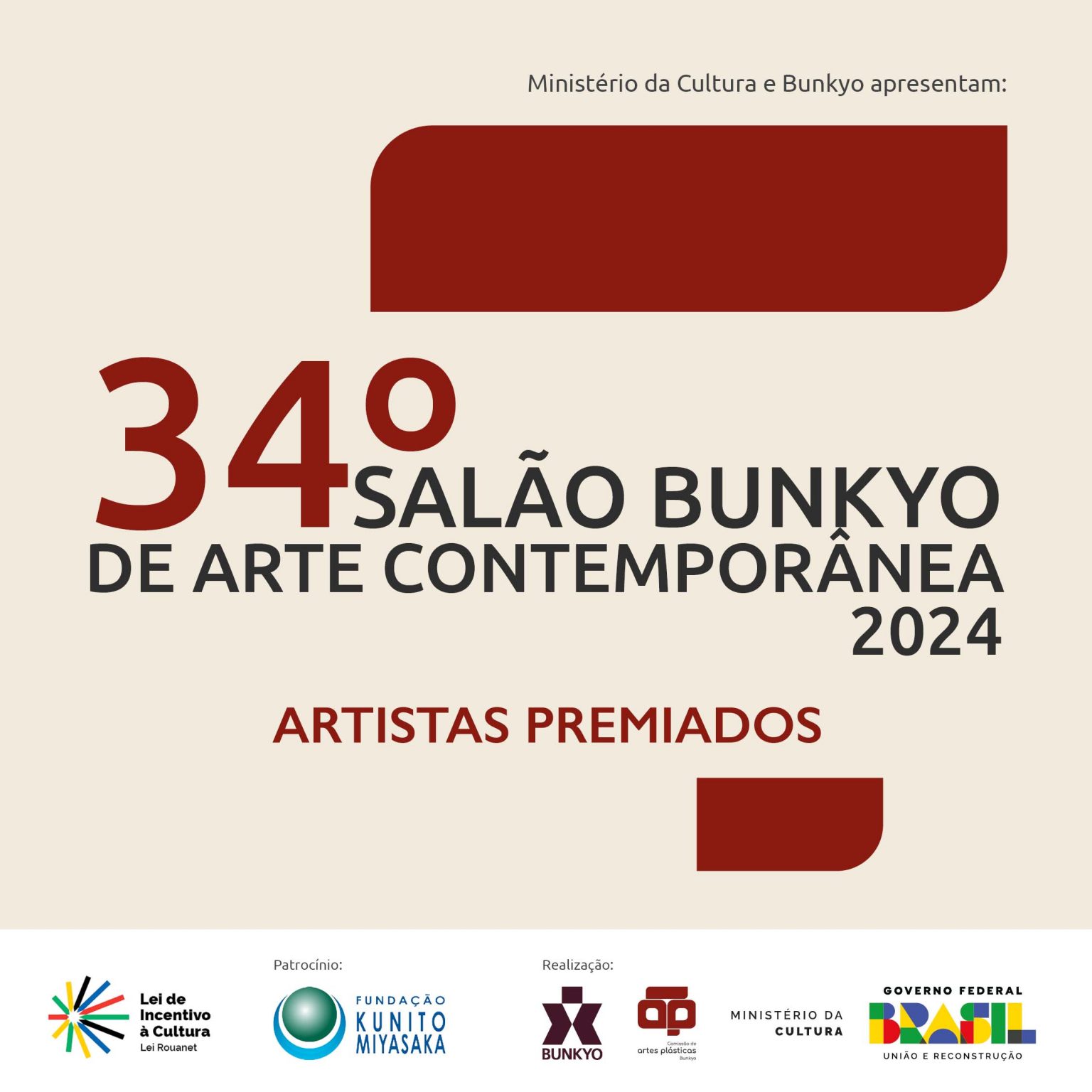 Artistas Premiados – 34º Salão Bunkyo de Arte Contemporânea – Bunkyo