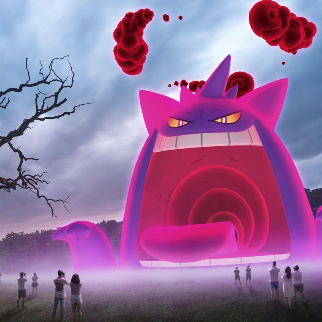 Comemoração de estreia do Gengar Gigamax no Pokémon GO – Pavilhão ...